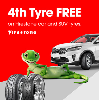 Get the 4th tyre FREE | Bridgestone Australia